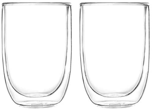 Pyrex Double Layer Drink Glass Cup 400ml – Kitchen Plaza