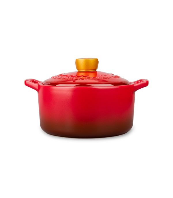 Color King Ceramic Luxe Casserole Stock Pot (3600ML) RED – Kitchen Plaza