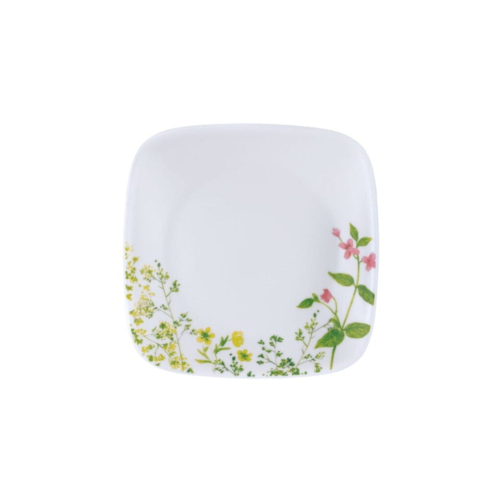 Corelle Square Dinner Plate Fleur Du Soir 26.5cm x 26.5cm – Kitchen Plaza
