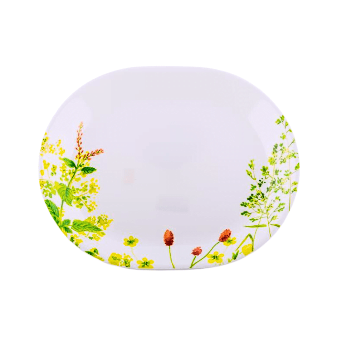 Corelle Square Deluxe Provence Garden Luncheon Plate 22.75cm x 22.75cm ...