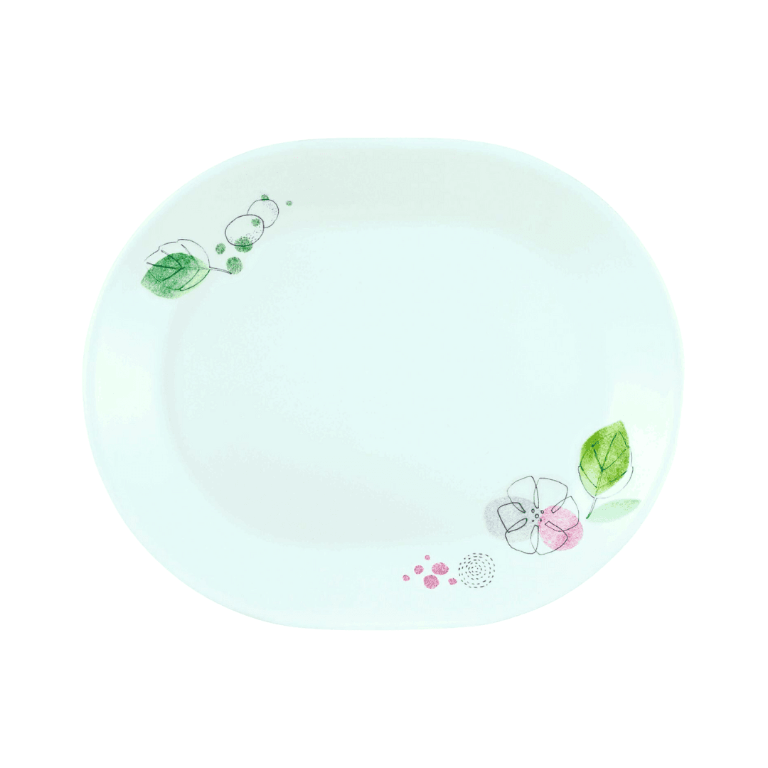 Corelle Deluxe Hydrangea Serving Platter 31cm – Kitchen Plaza