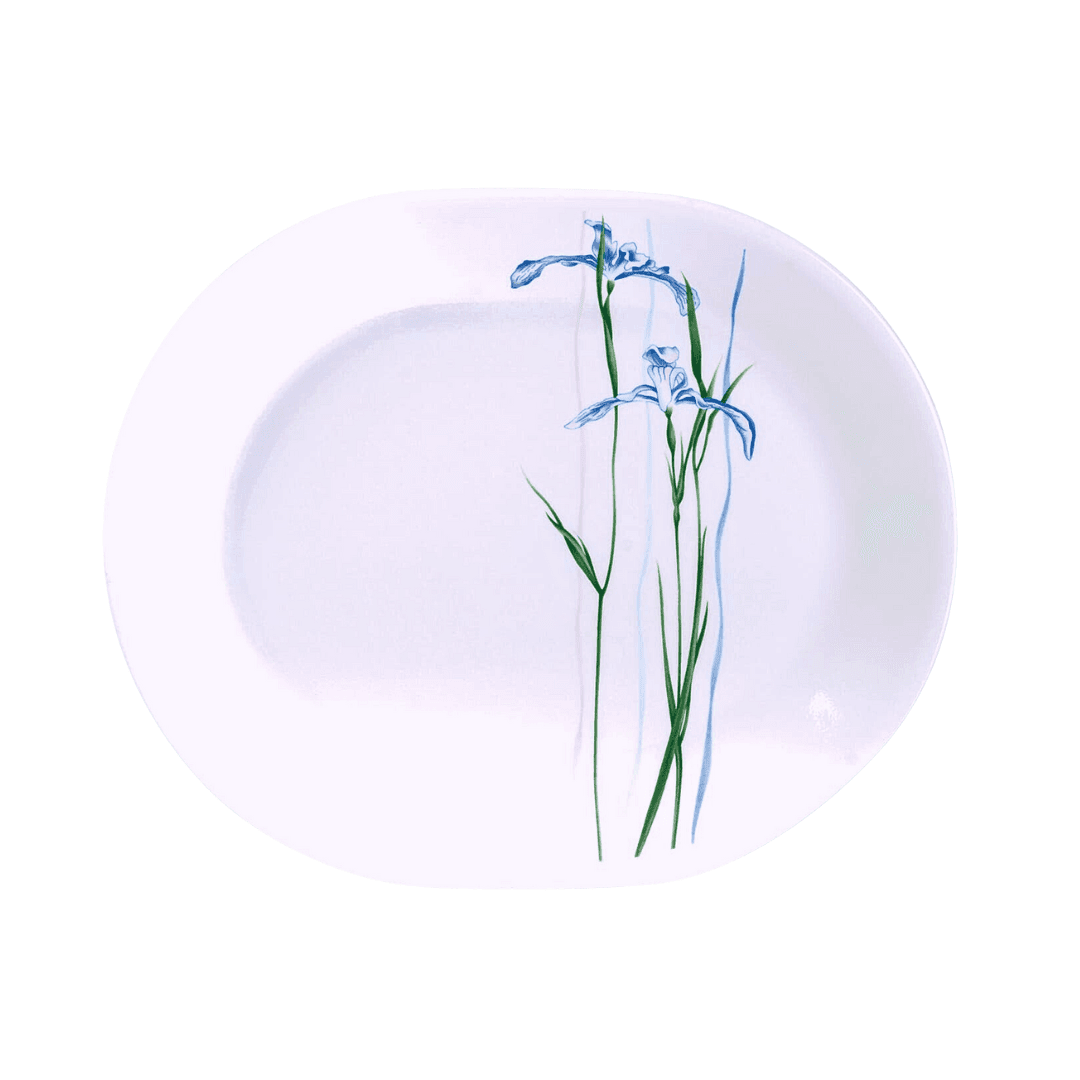 Corelle Deluxe Shadow Iris Serving Platter 31cm – Kitchen Plaza