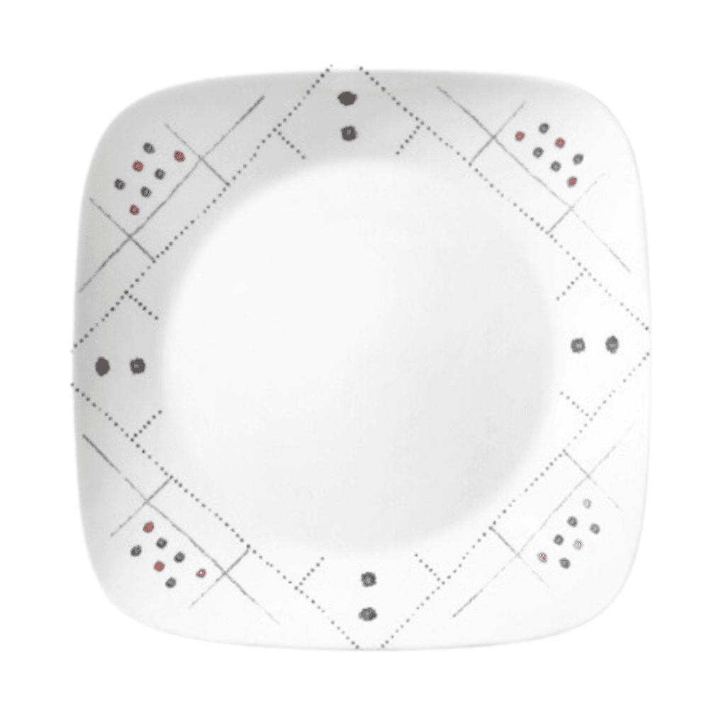 Corelle Square Raya Dinner Plate 26.5cm x 26.5cm – Kitchen Plaza
