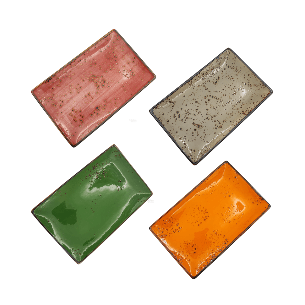 Vintage Series Ceramic 9″ Rectangular Plate – Kitchen Plaza