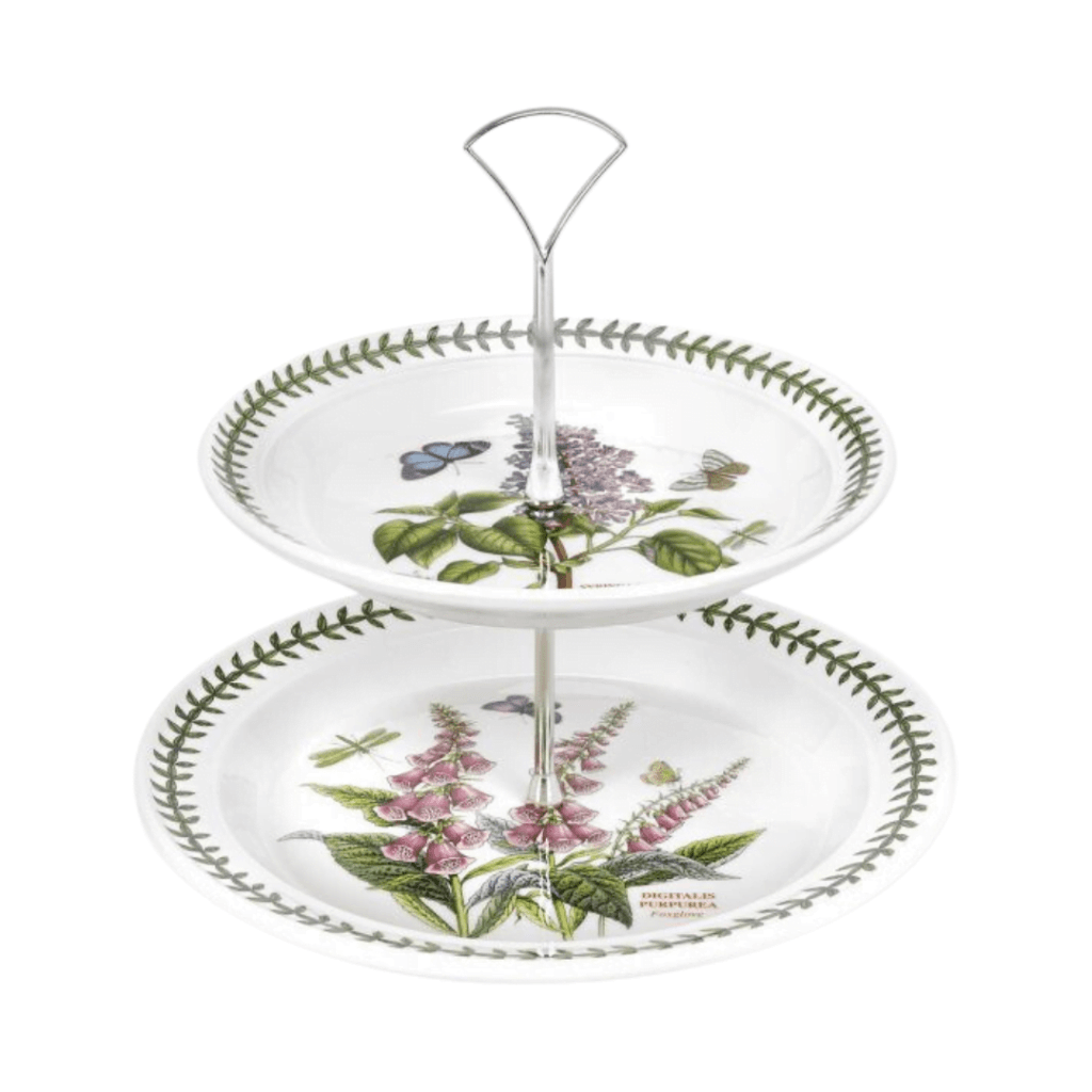 Portmeirion Botanic Garden 2 Tier Cake Stand [BG45700] First Quality ...