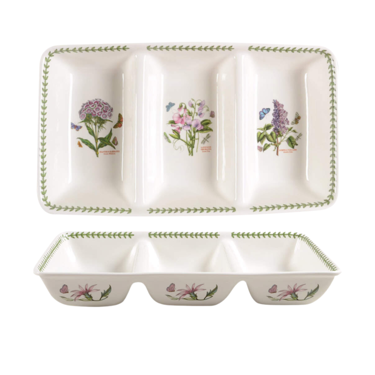 Portmeirion Botanic Garden 3 Section Divided Dish [Best Quality ...