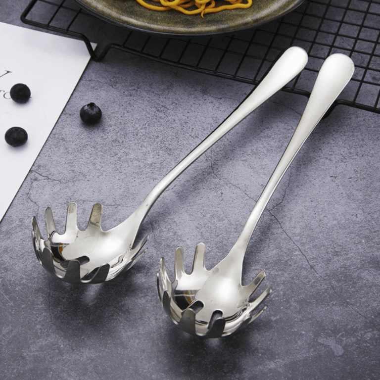 Yasmeen Stainless Steel Slotted Pasta Spoon (1 Unit) – Kitchen Plaza