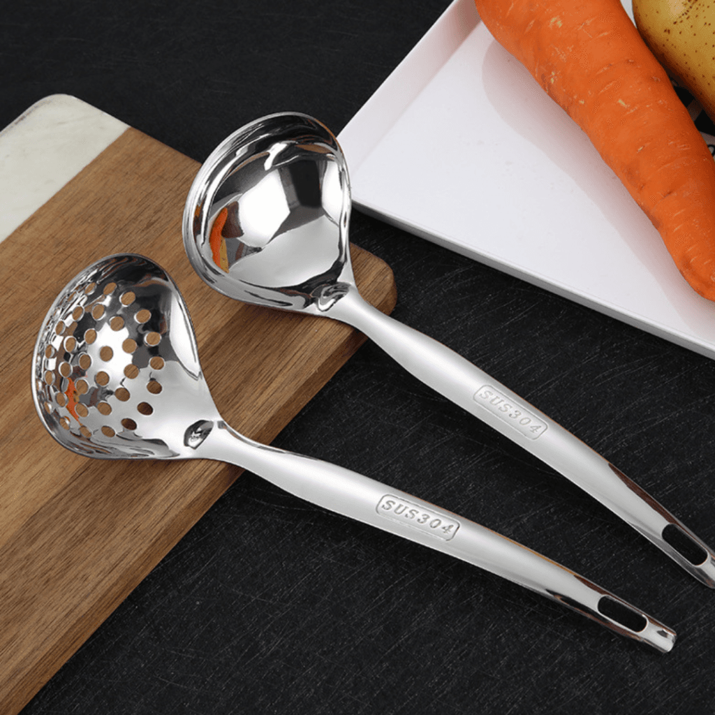 Yasmeen Thick Stainless Steel Heart-Shaped Spoon Soup (1 unit ...