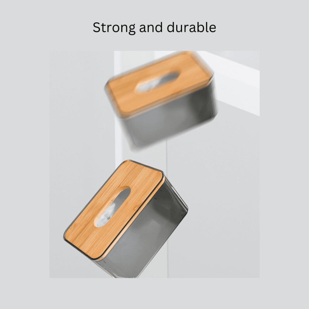 Nordic Clear Tissue Box – Kitchen Plaza