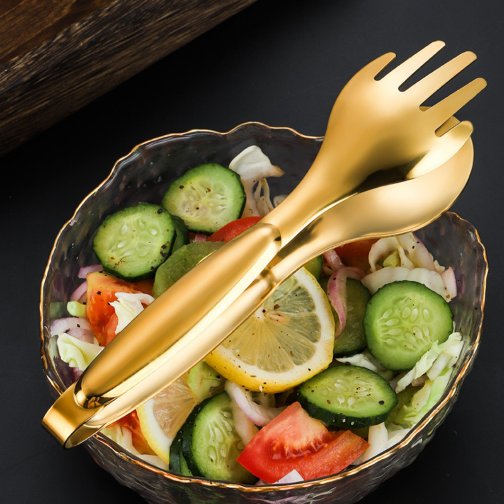 Yasmeen Stainless Steel 304 Multifunction Buffet Dish Tong (1 unit ...