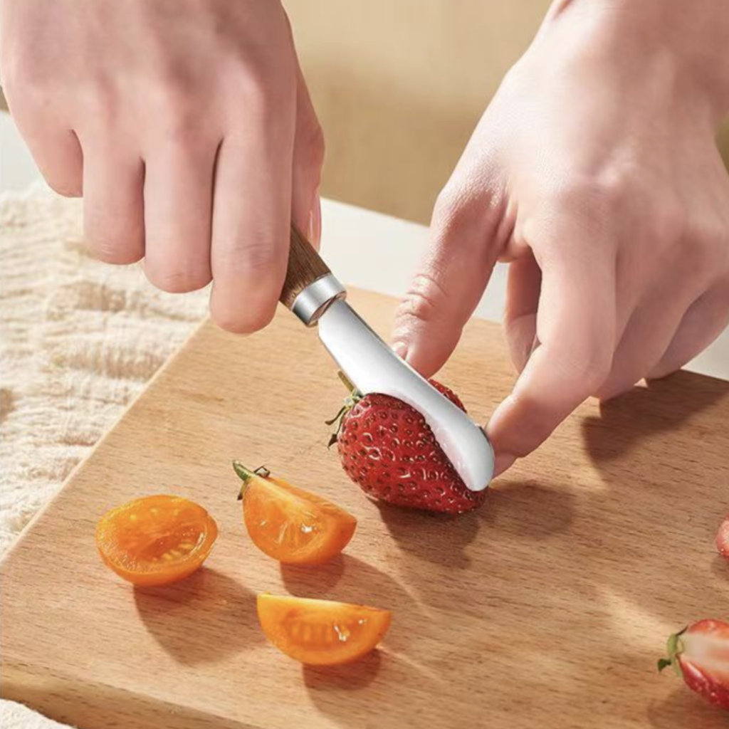 Nordic Mini Standing Butter Spreader Knife (Wooden Handle) – Kitchen Plaza