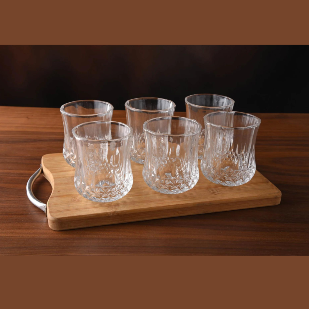Transparent Crystal Drinking Glass (1 Unit) – Kitchen Plaza
