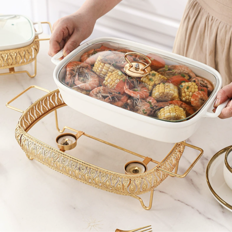 Seri Raya Gold Ceramic Buffet Tray – Kitchen Plaza